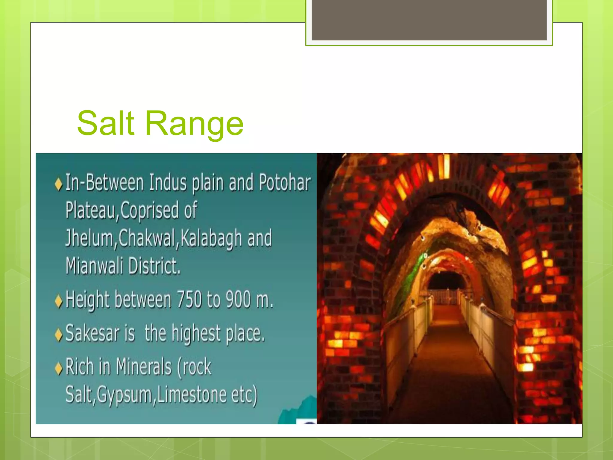 Physiography of Pakistan | PPTX