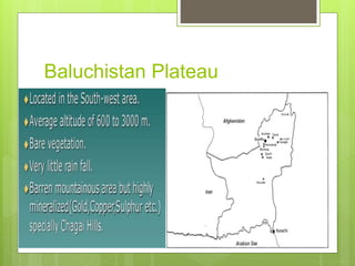 Physiography of Pakistan | PPTX