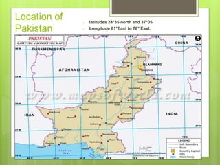Physiography of Pakistan | PPTX