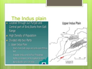 Physiography of Pakistan | PPTX
