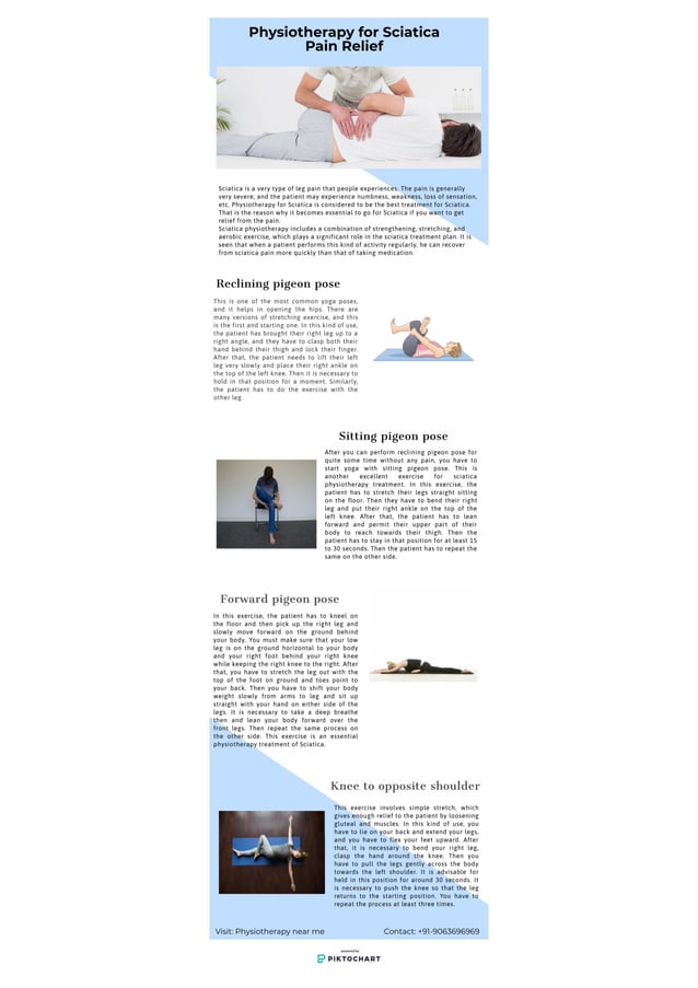 Physiotherapy for Sciatica | PDF