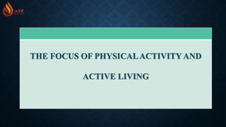 "Promoting Active living in young people through Behavior Change" | PPT