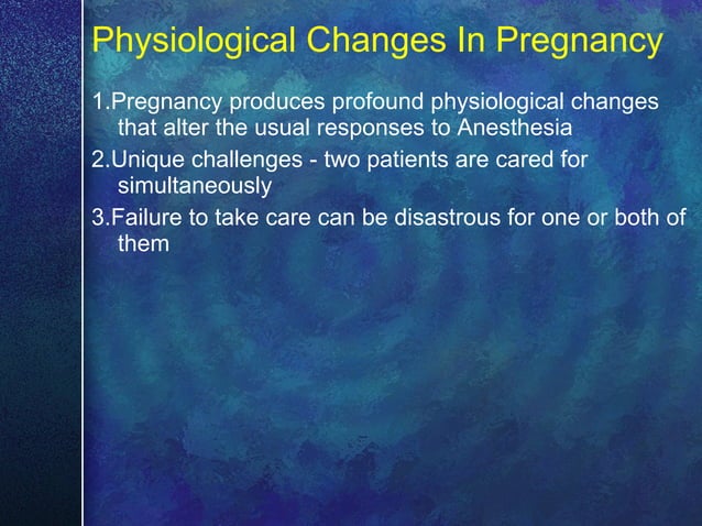 Physiological Changes In Pregnancy | PPT | Pregnancy | Reproductive Health