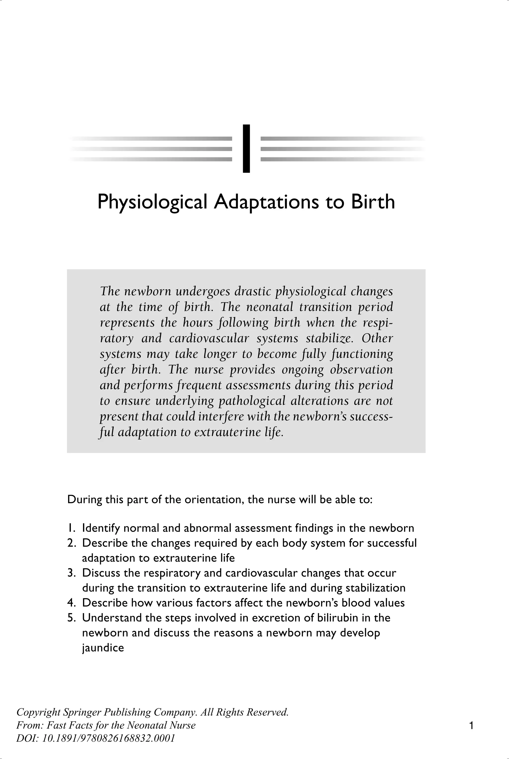 Physiological Adaptations to birth.pdf