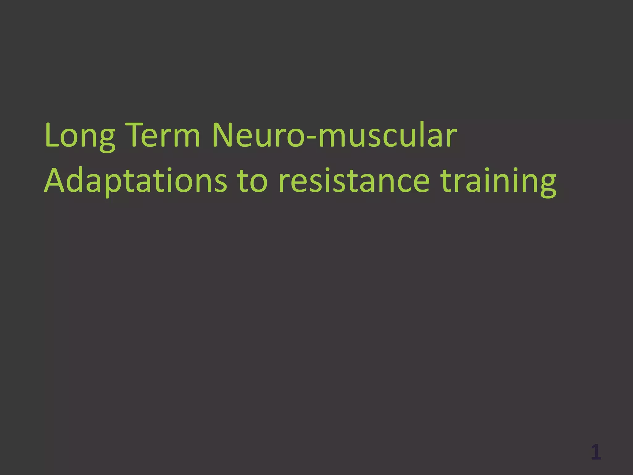 Physiological adaptations to strength training visual bee - visualbee ...