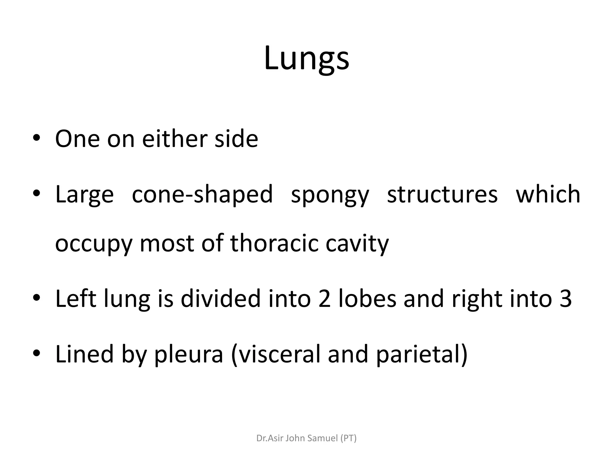 Physiological anatomy of respiratory system | PDF