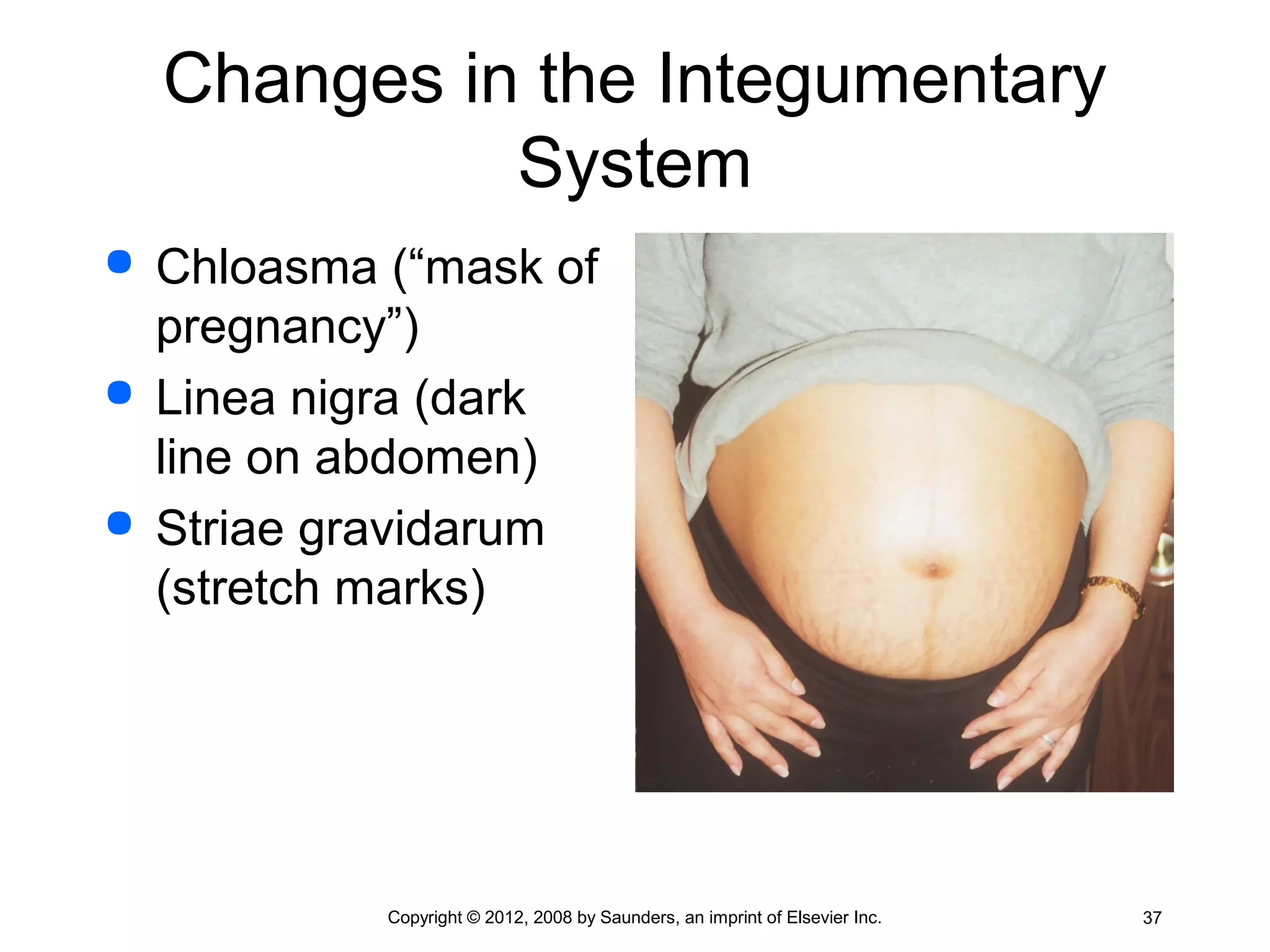 Physiological and psychological changes during pregnancy | PPT