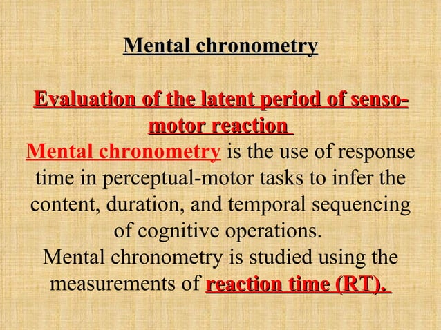 Physiological and psychophysical methods | PPT