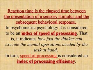 Physiological and psychophysical methods | PPT