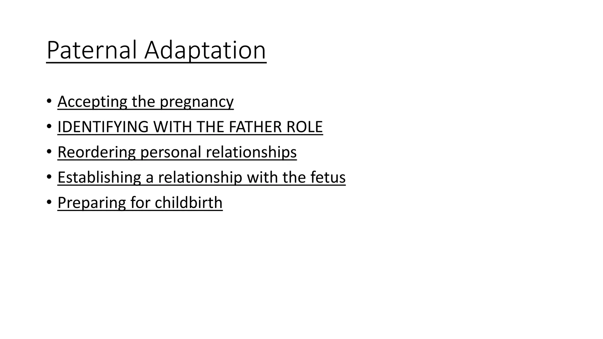 Physiological and psychosocial adaptations to pregnancy | PPTX
