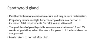 Physiological and psychosocial adaptations to pregnancy | PPTX
