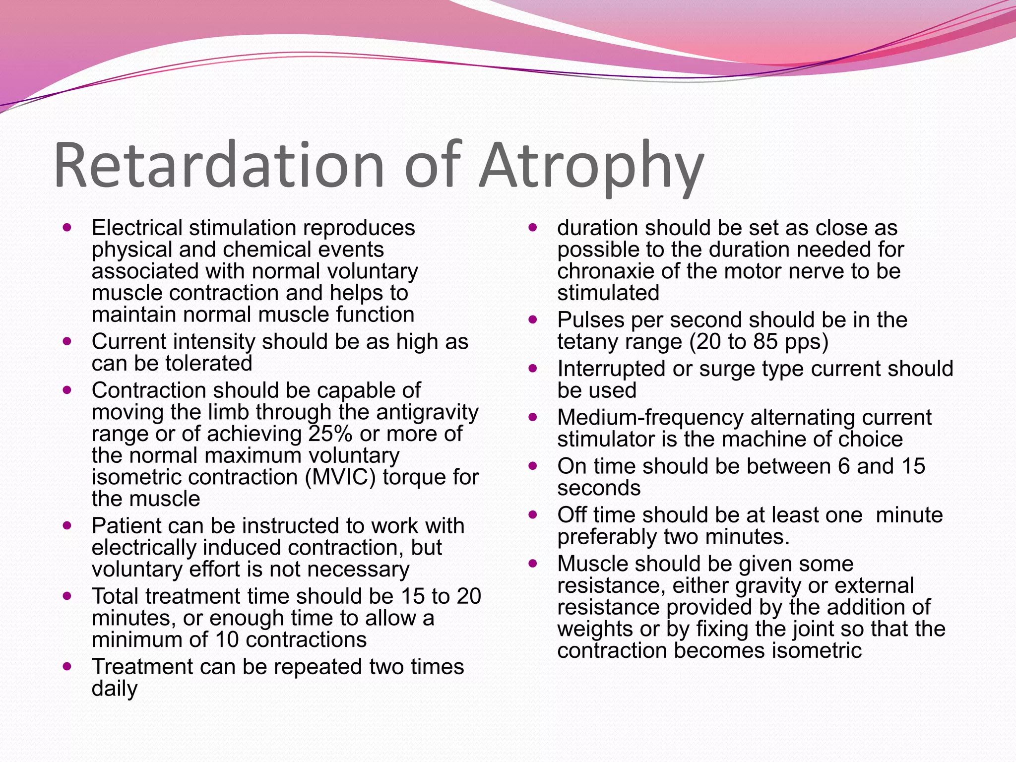 Physiological and therapeutic uses of low frequency(F/G) currents | PPTX