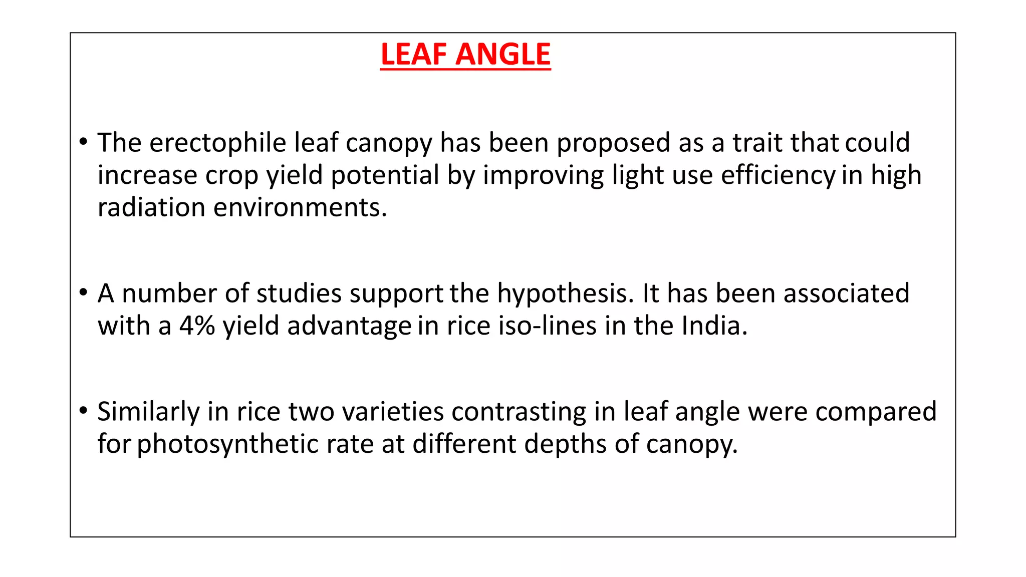 PHYSIOLOGICAL APPROACHES FOR IDEOTYPE BREEDING IN RICE.pptx