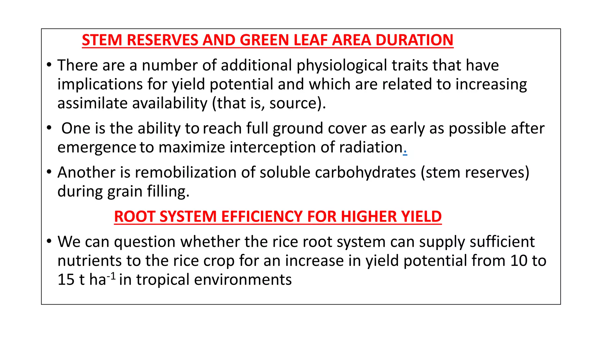 PHYSIOLOGICAL APPROACHES FOR IDEOTYPE BREEDING IN RICE.pptx