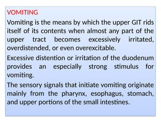 Physiological aspects of some Gastro-intestinal disorders.pptx