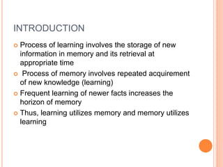 PHYSIOLOGICAL BASIS OF MEMORY,LEARNING AND SPEECH.pptx