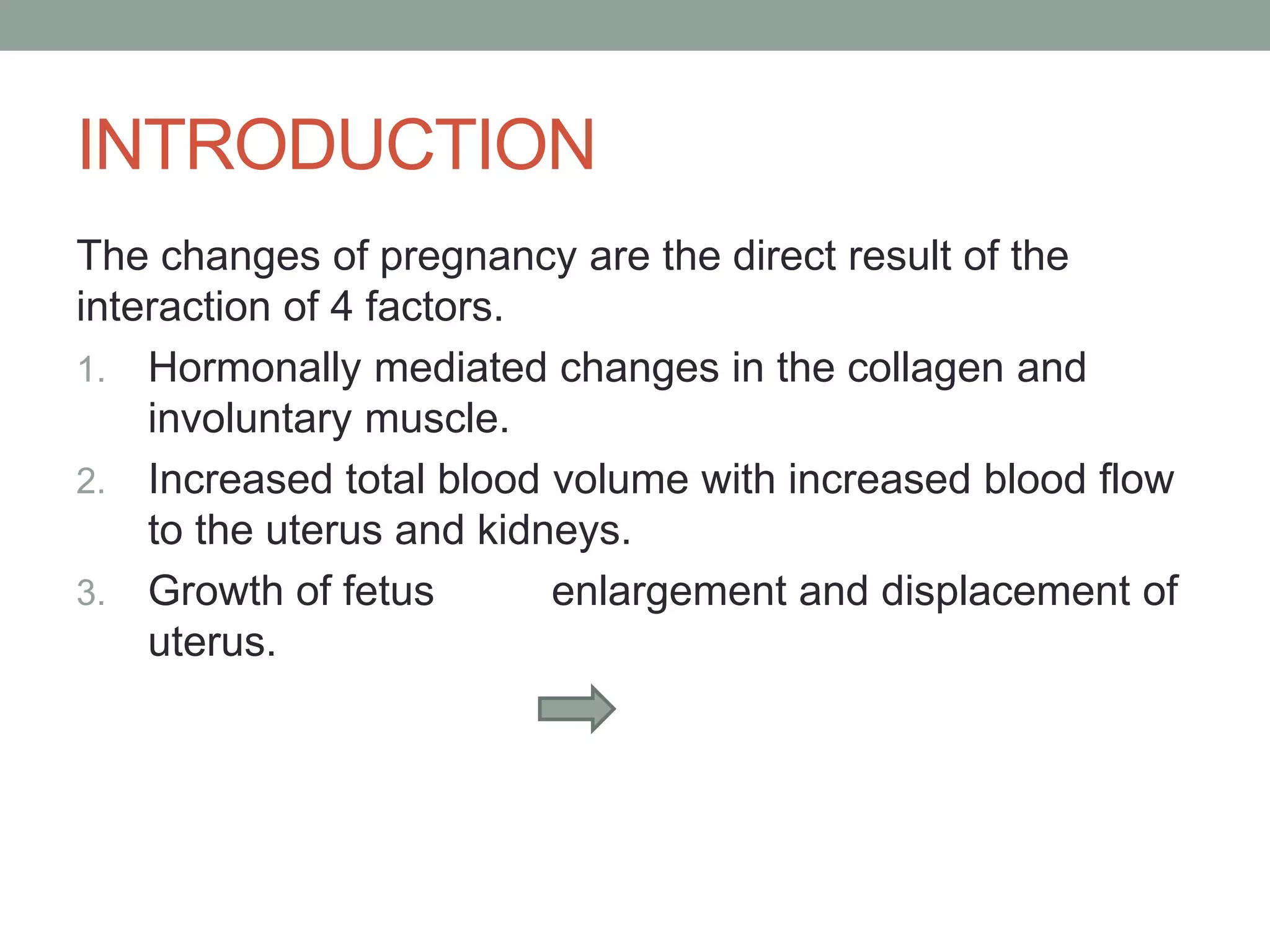 Physiological changes during pregnancy | PPTX