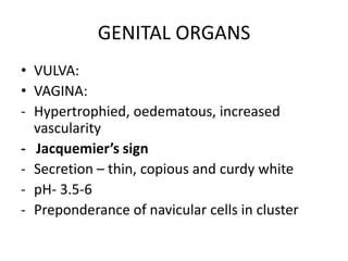 Physiological changes during pregnancy | PPTX
