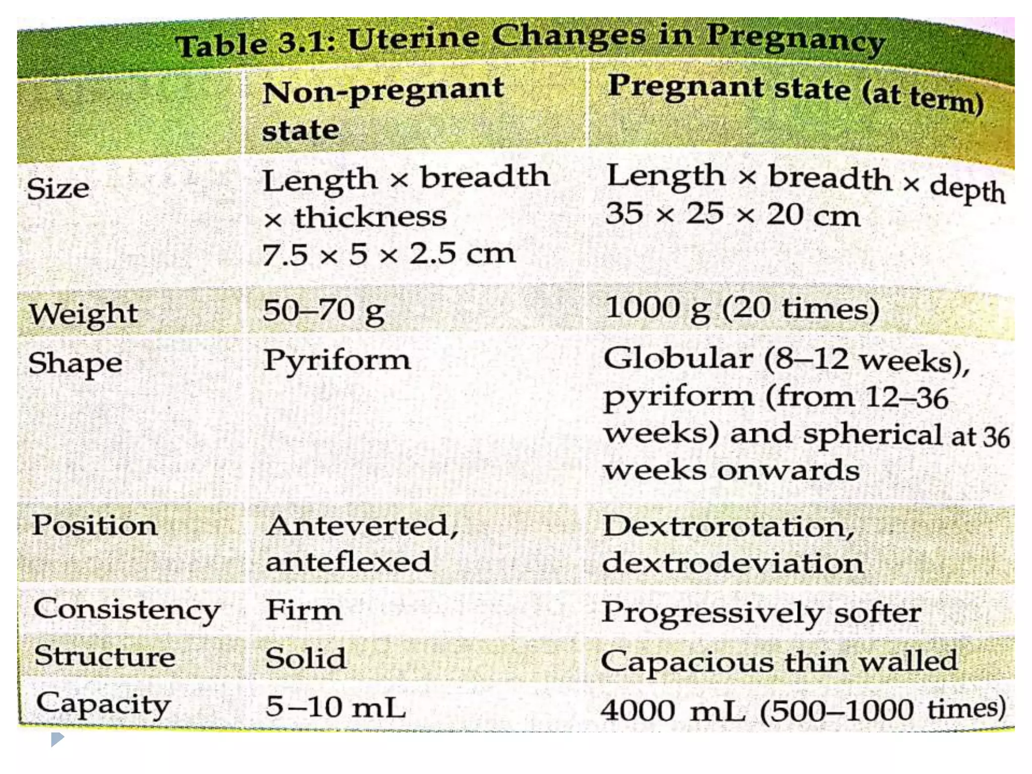 Physiological changes during pregnancy | PPTX