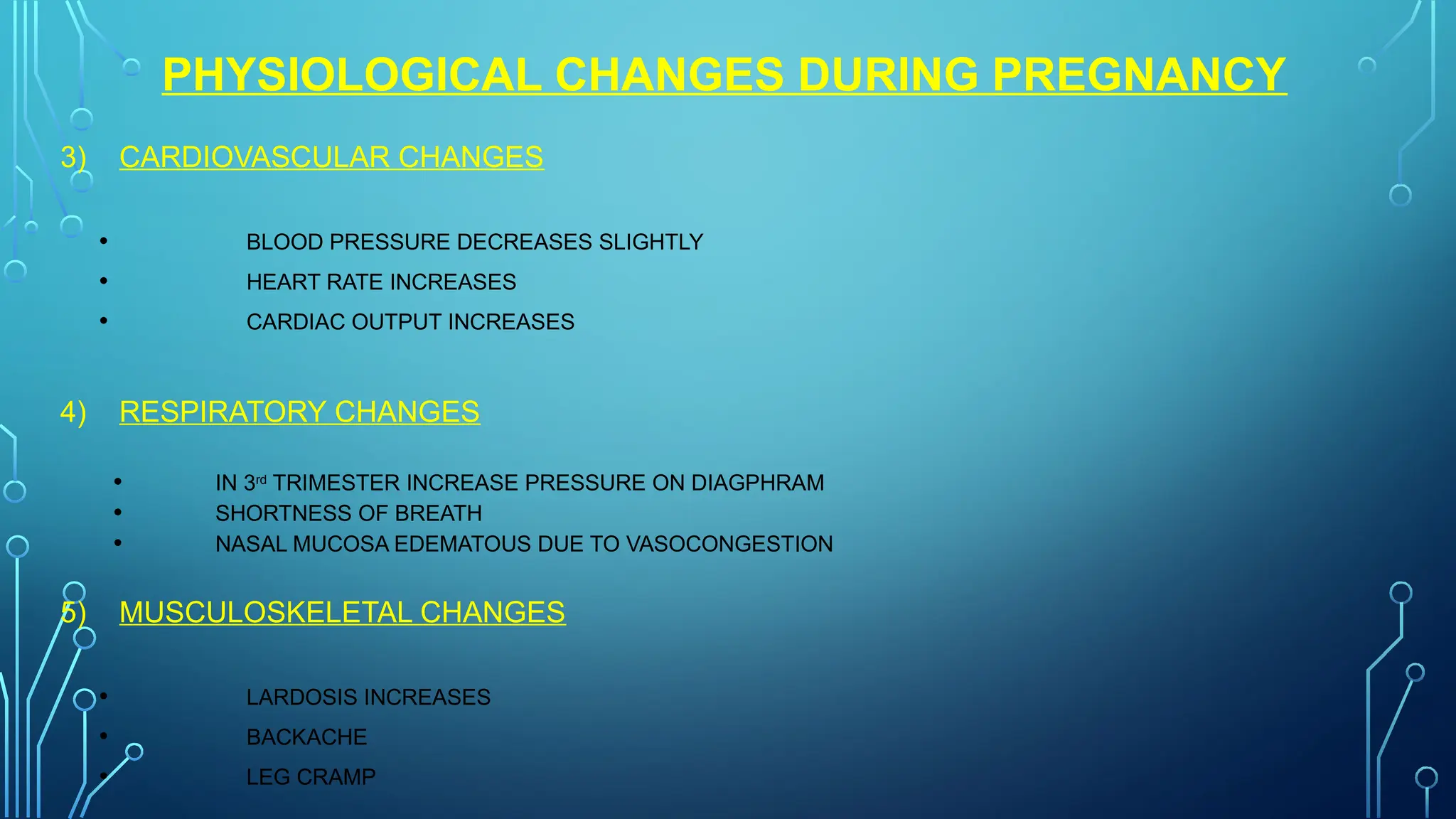 Physiological changes during pregnancy.pptx MIDWIFERY AND OBSTETRICAL NURSING (2) | PPTX
