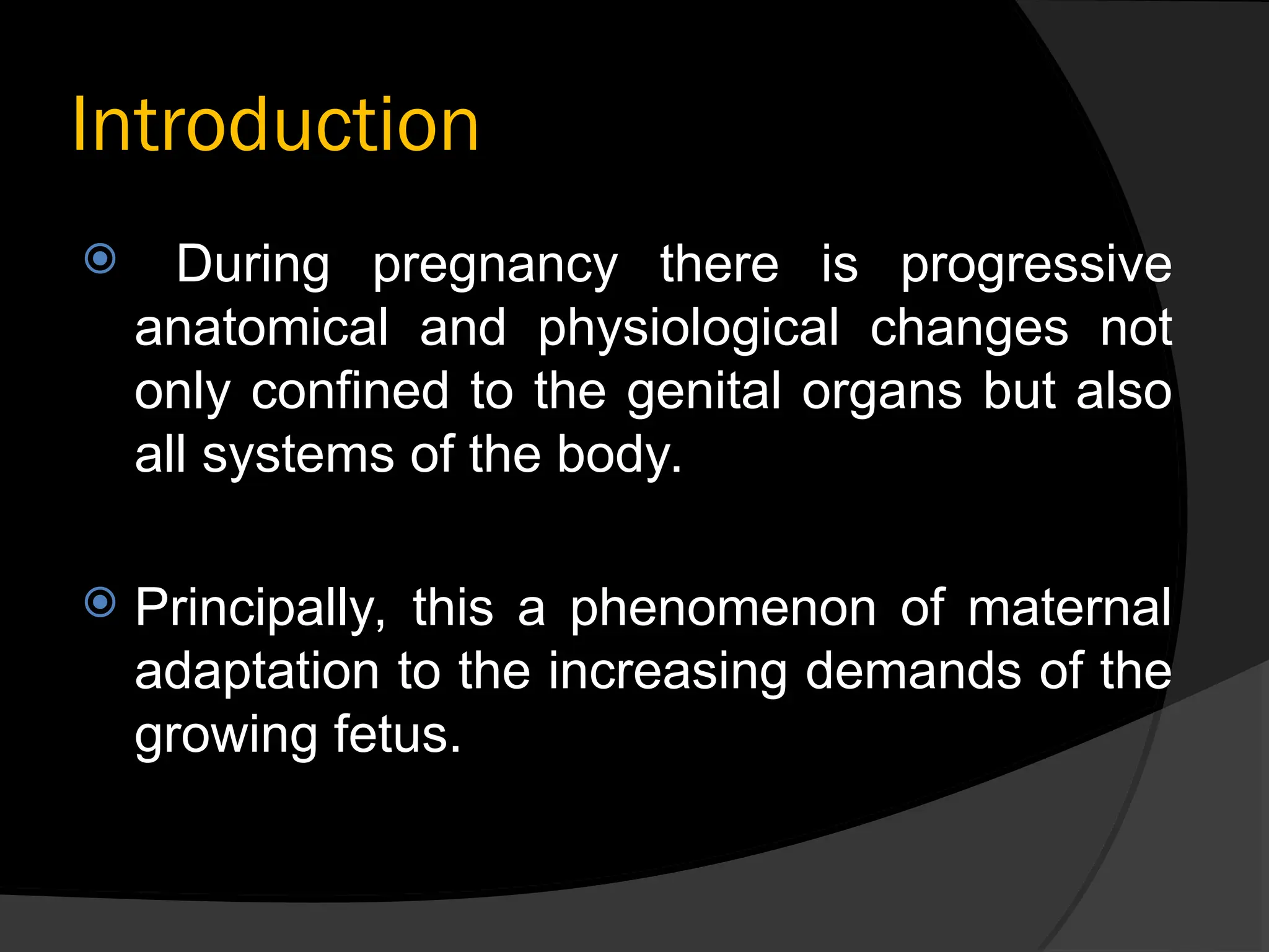 PHYSIOLOGICAL CHANGES DURING PREGNANCY | PPT