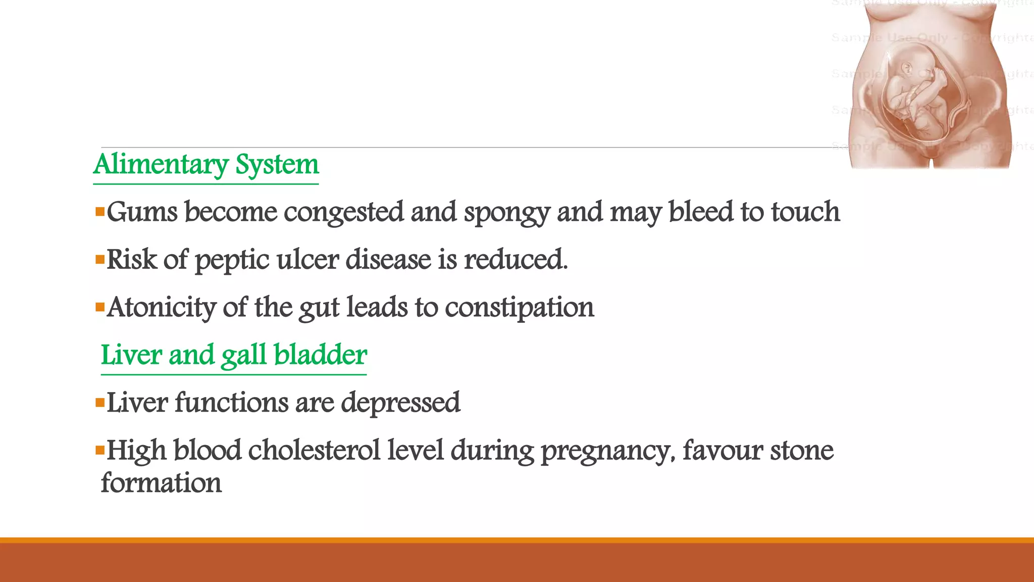 Physiological changes during pregnancy | PPTX