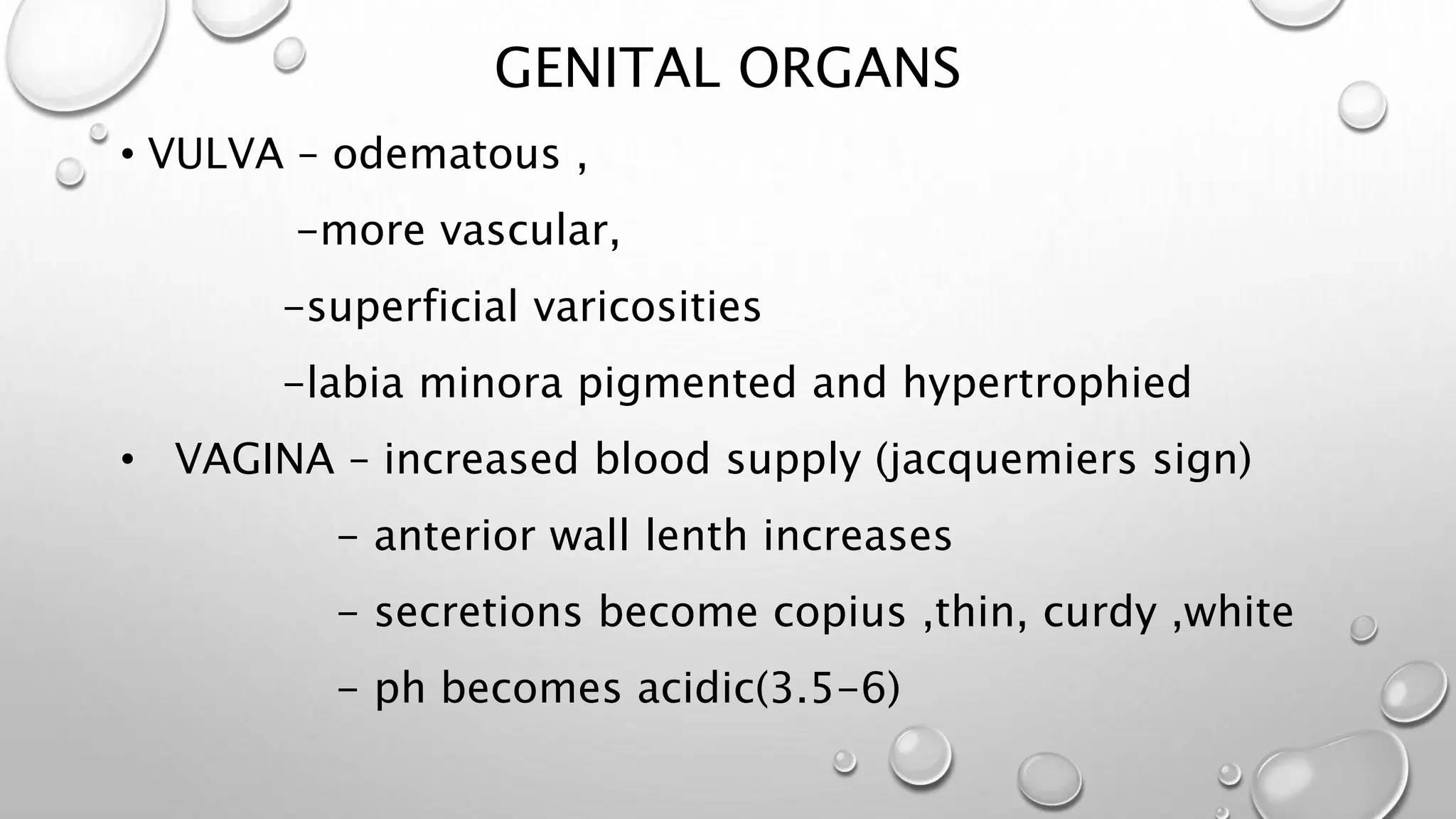 Physiological changes during pregnancy in the reproductive system.pptx