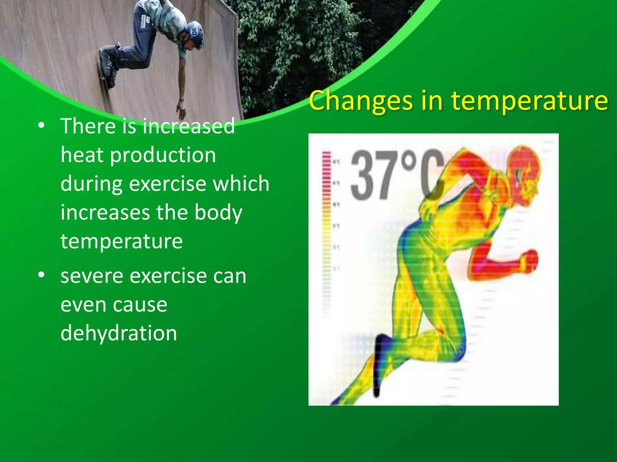 Physiological changes during sports and exercise | PPTX