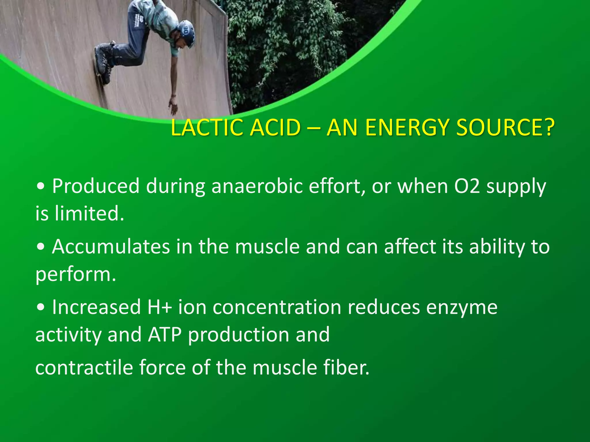 Physiological changes during sports and exercise | PPTX