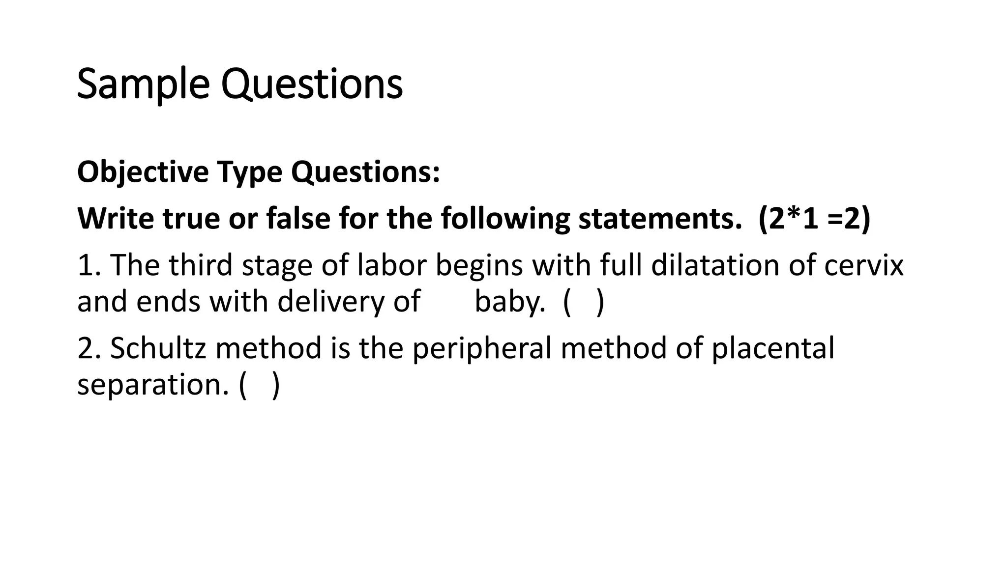 Physiological changes during third stage of labor | PPTX