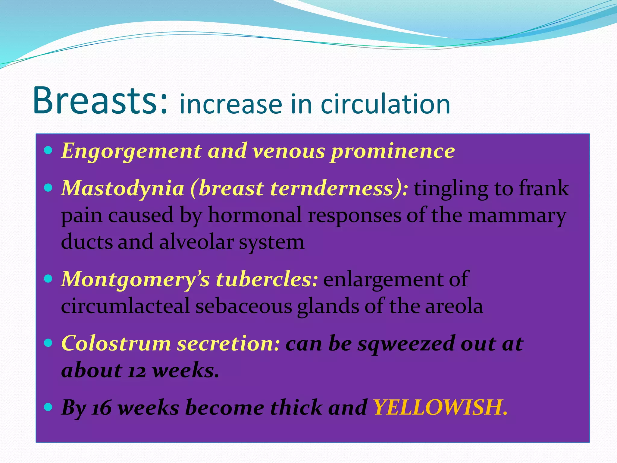 Physiological changes in pregnancy | PPTX