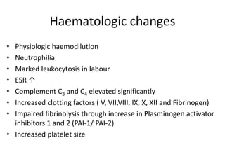 Physiological changes in pregnancy.ppt | Pregnancy | Reproductive Health