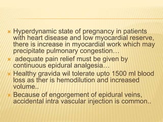 Physiological changes in pregnancy and uteroplacental blood flow | PPTX