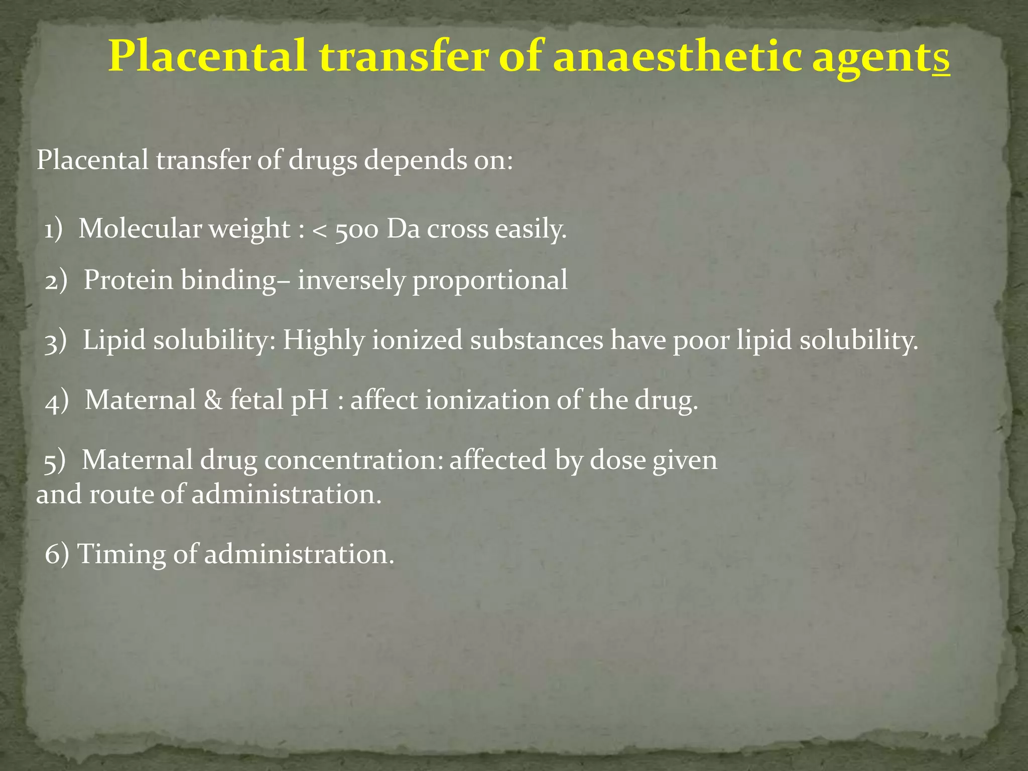 Physiological changes in pregnancy & its anaesthetic implications | PPTX