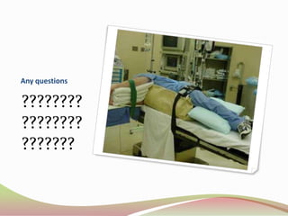 Physiological considerations and patient positioning during anesthesia ...
