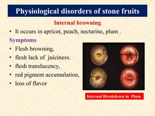 Physiological disorders of temperate and subtropical fruit crops | PPTX