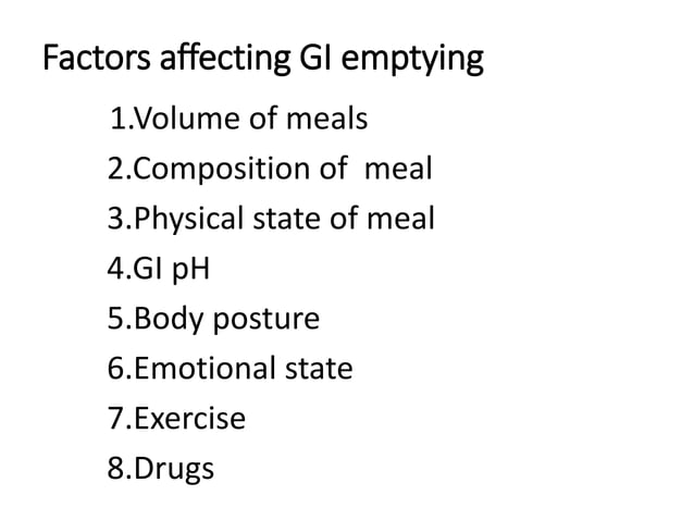 PHYSIOLOGICAL FACTORS.pptx | Digestive Disorders | Diseases and Conditions