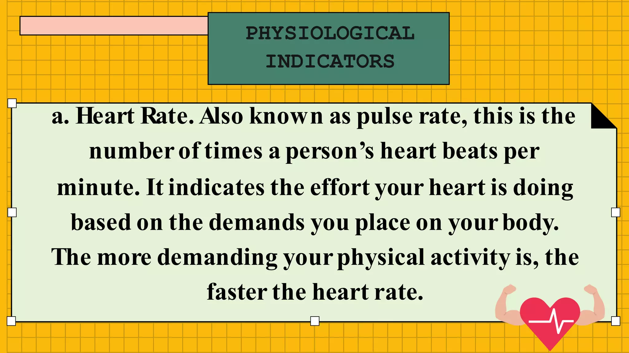 Physiological Indicators Associated with Moderate and Vigorous ...