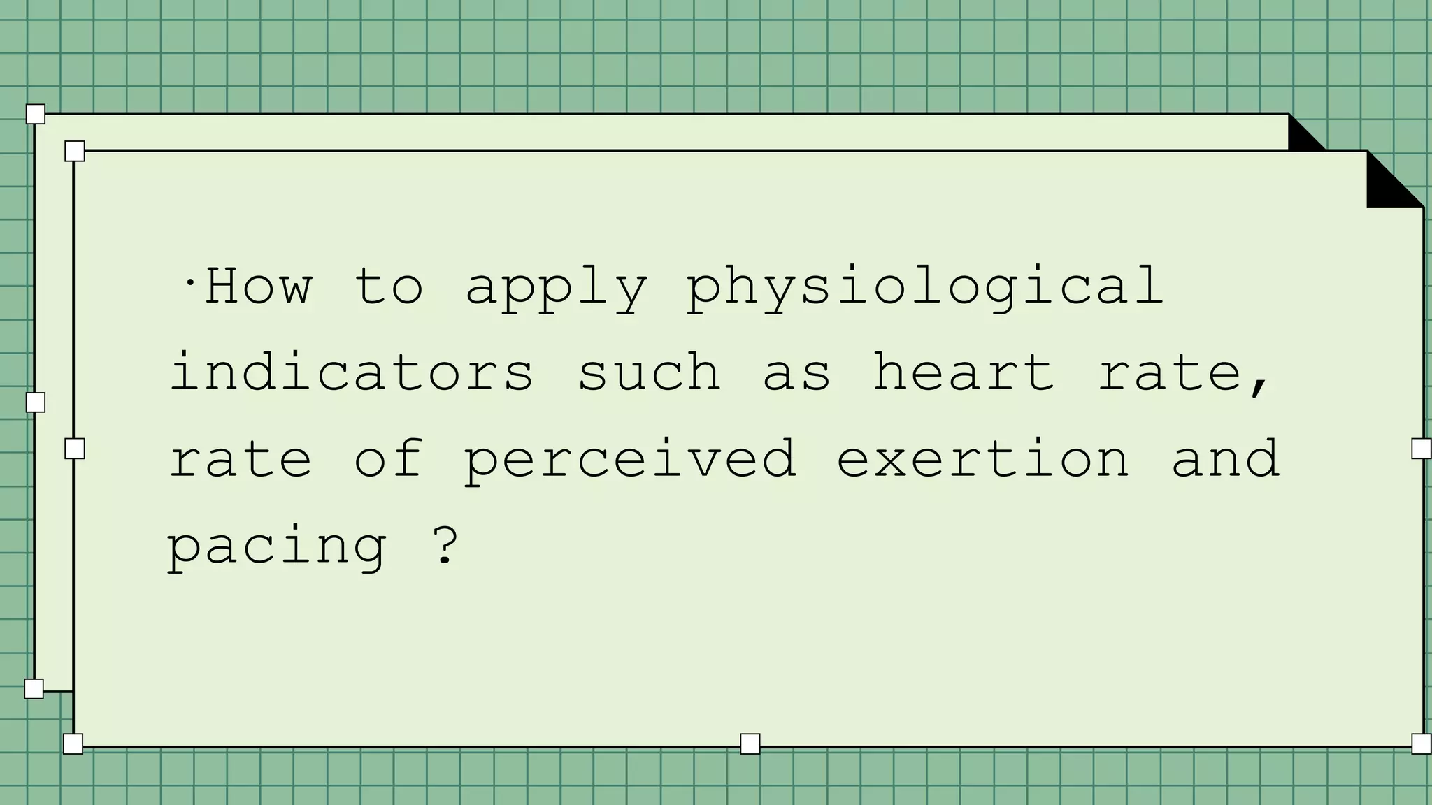 Physiological Indicators Associated with Moderate and Vigorous ...