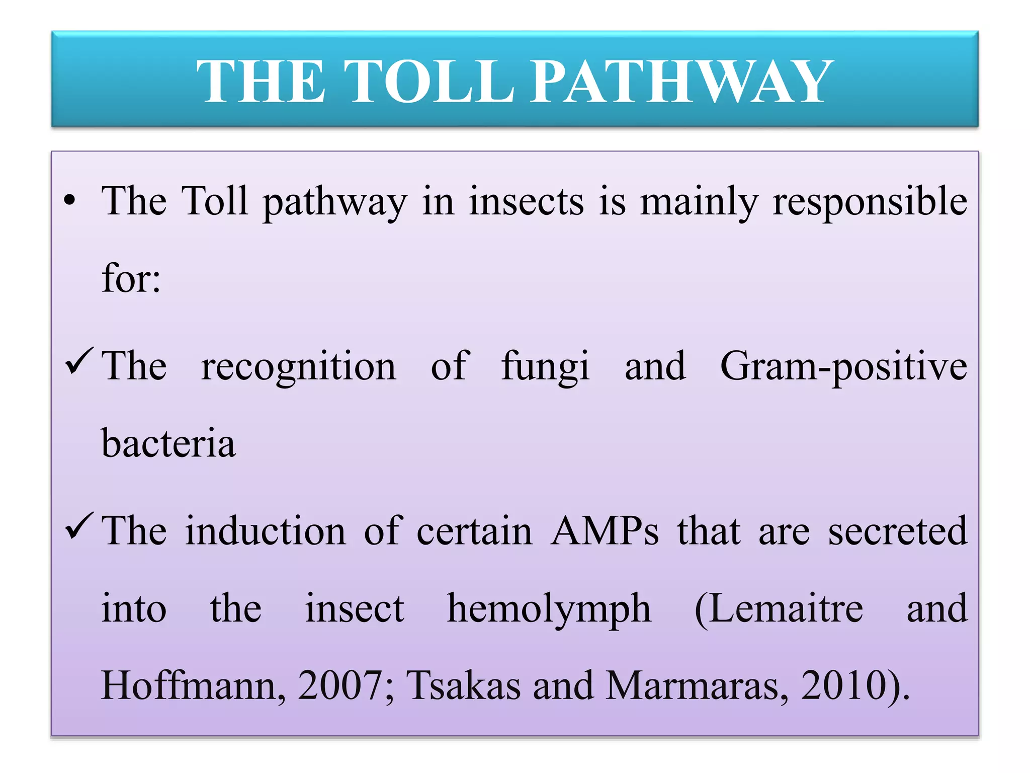 Physiological mechanisms in regulating insect immunity | PPTX