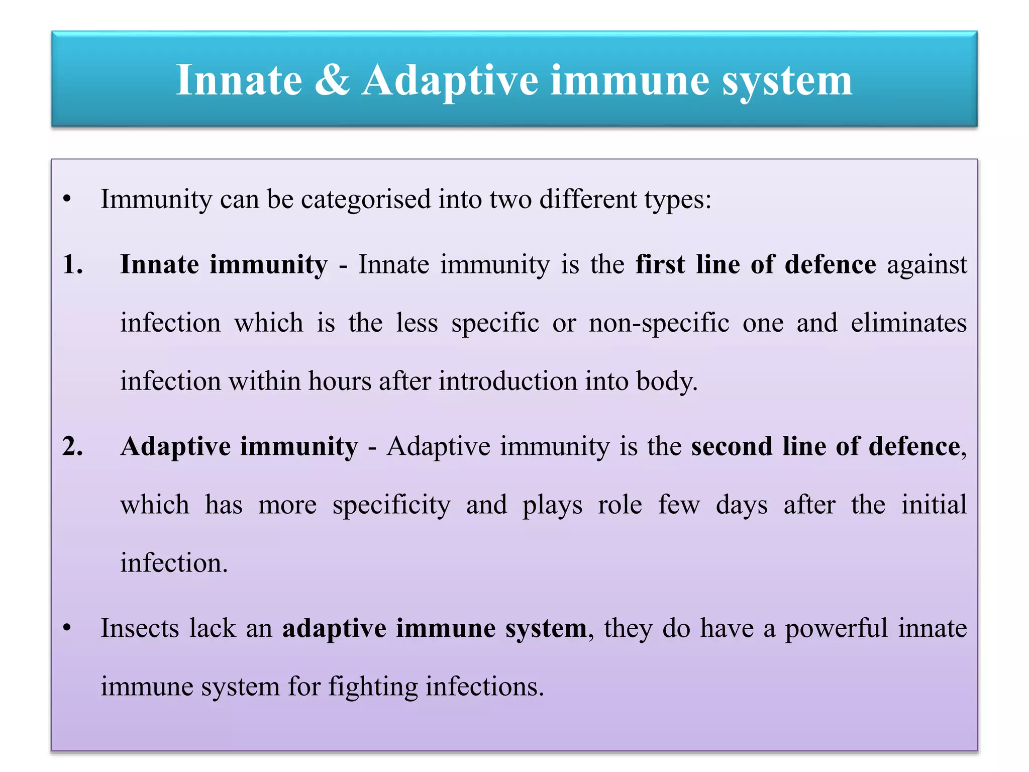 Physiological mechanisms in regulating insect immunity | PPTX