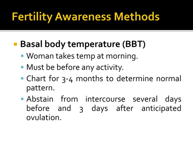 Physiological methods of contraception | PPTX | Birth Control ...