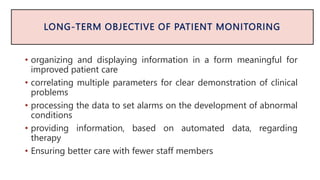 Patient monitoring system to monitor physiological parameters.pptx
