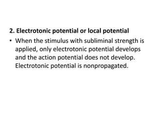 Physiological properties of nerve fibers | PPTX