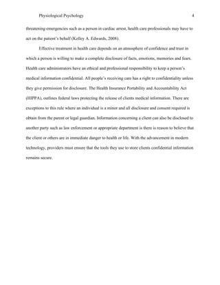 Physiological Psychology M8 A2 | DOC