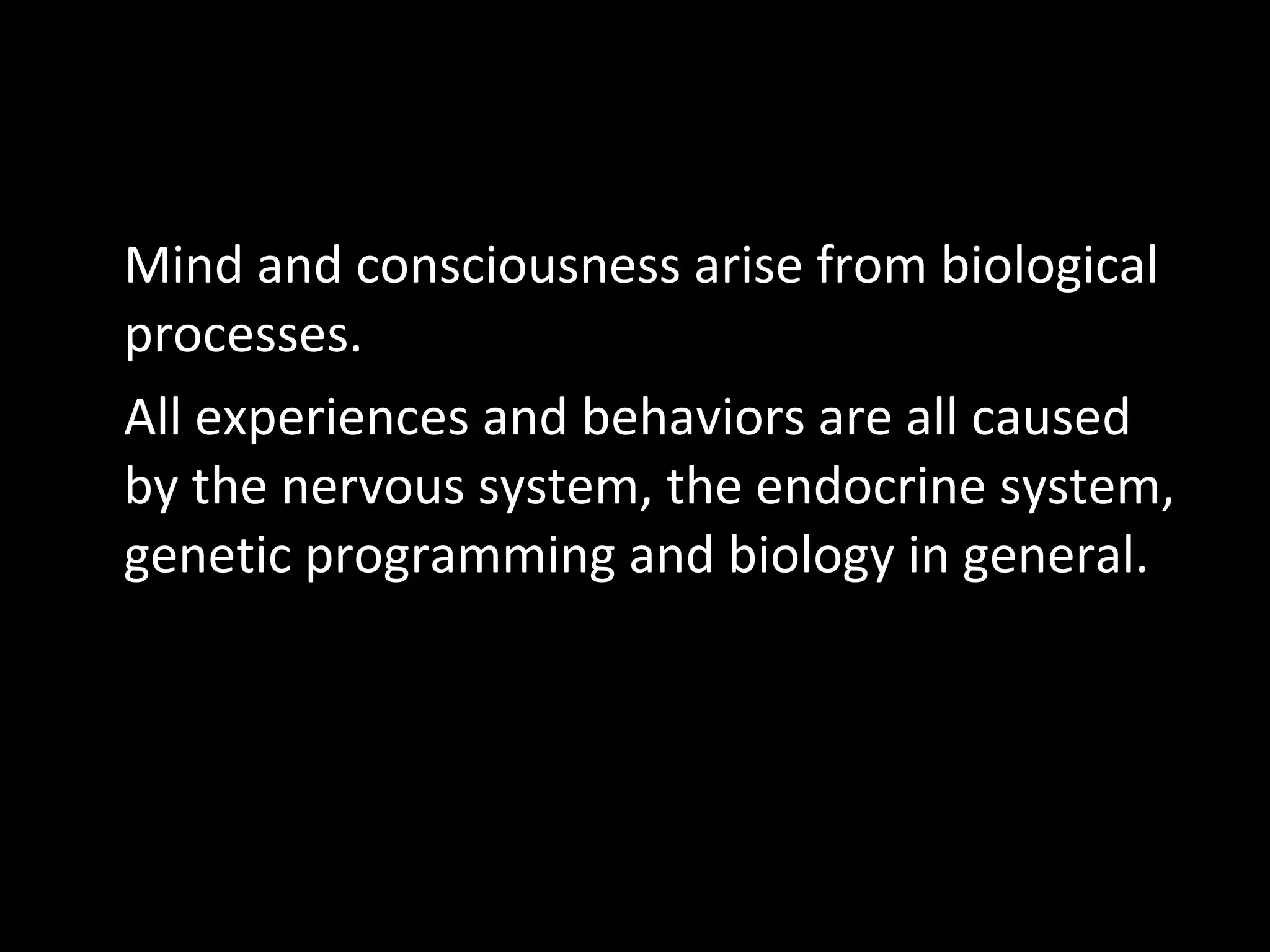 Physiological psychology | PPT