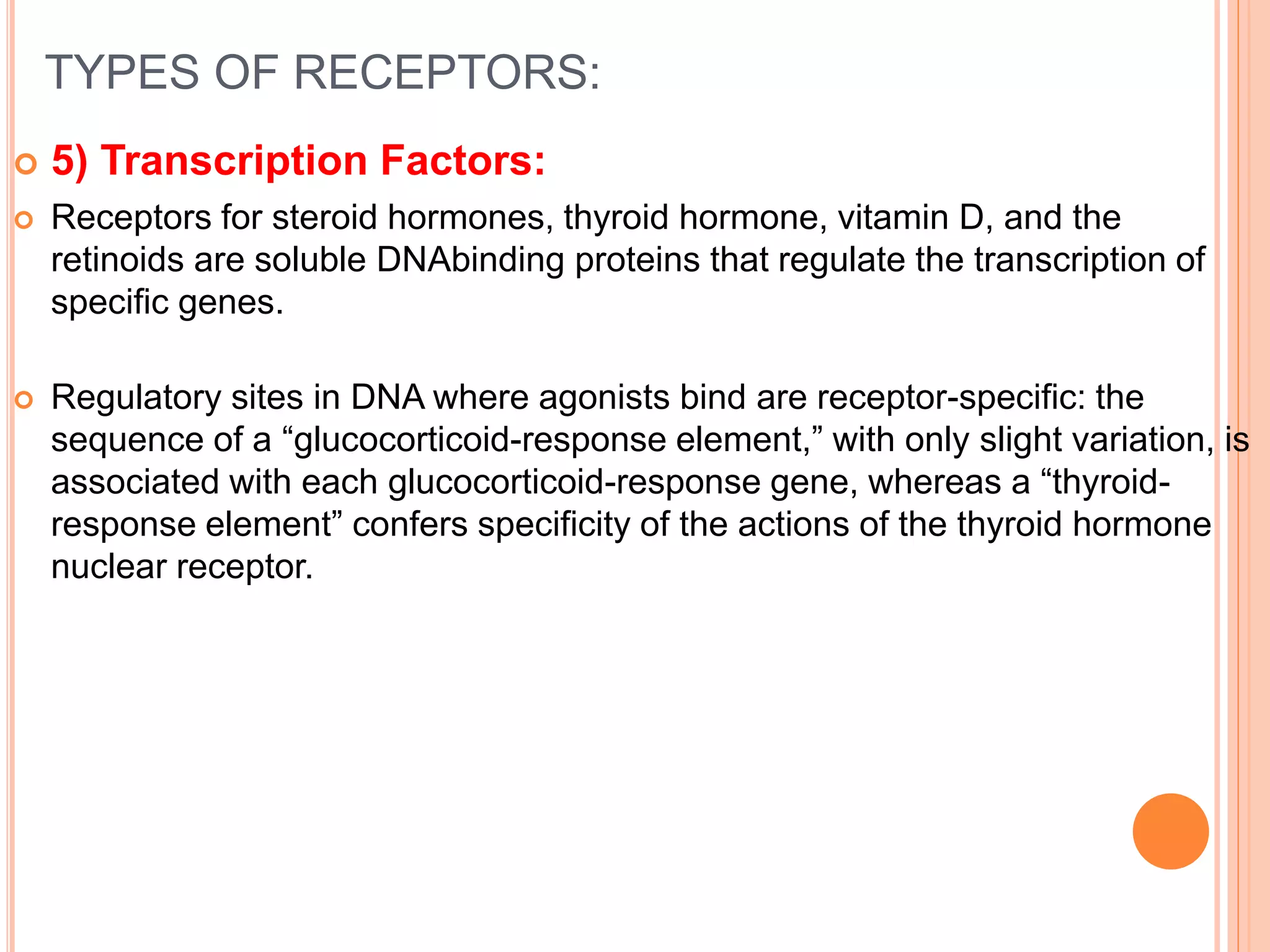 Physiological receptors | PPTX