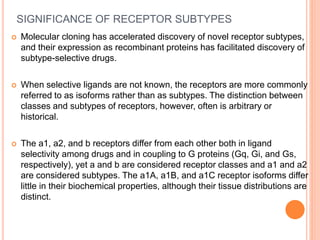 Physiological receptors | PPTX