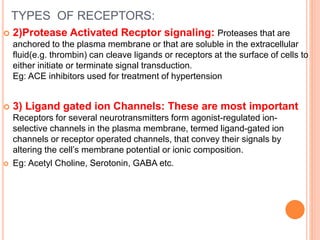Physiological receptors | PPTX