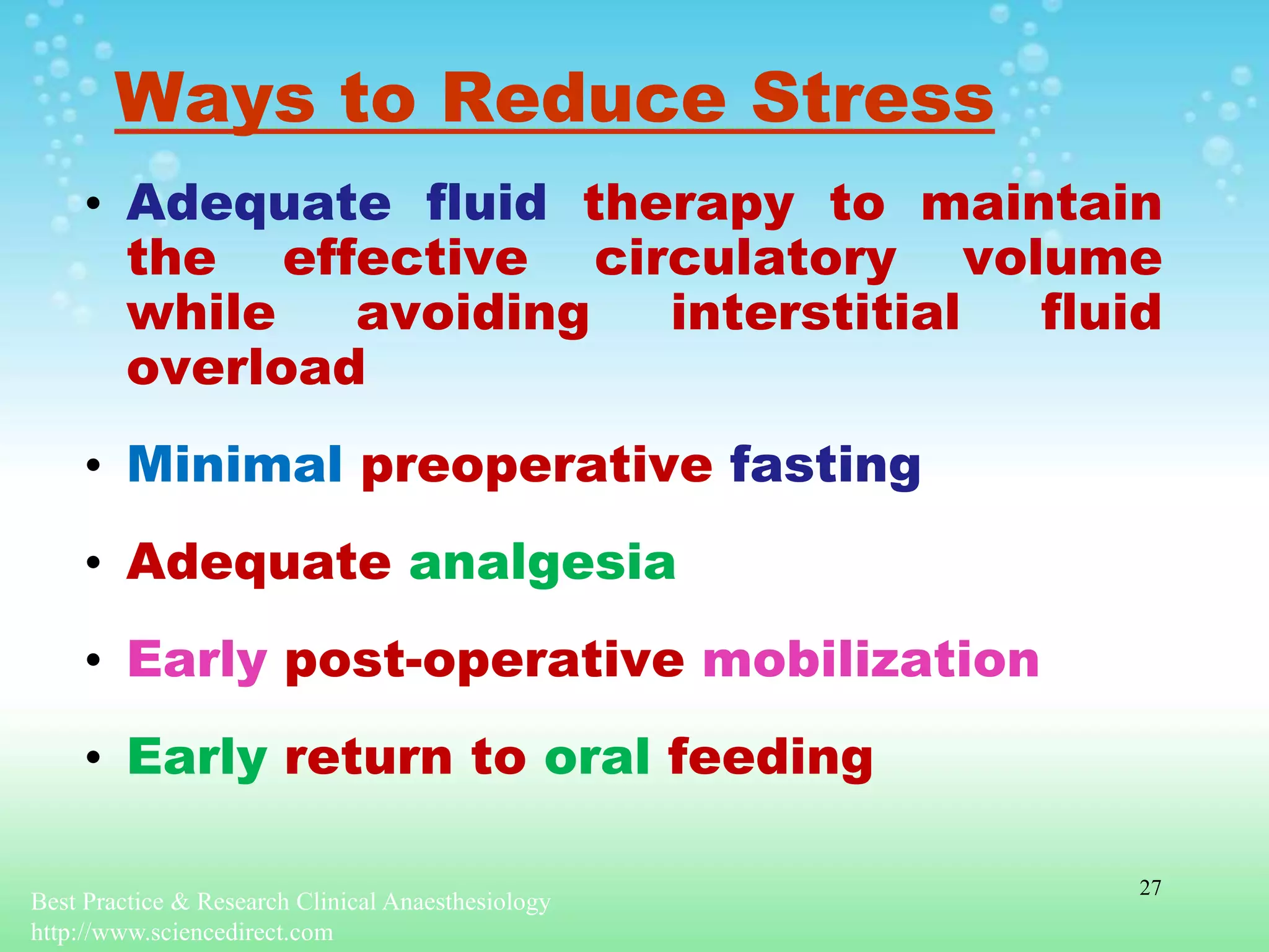 Physiological Responses to Surgery & Trauma | PPTX